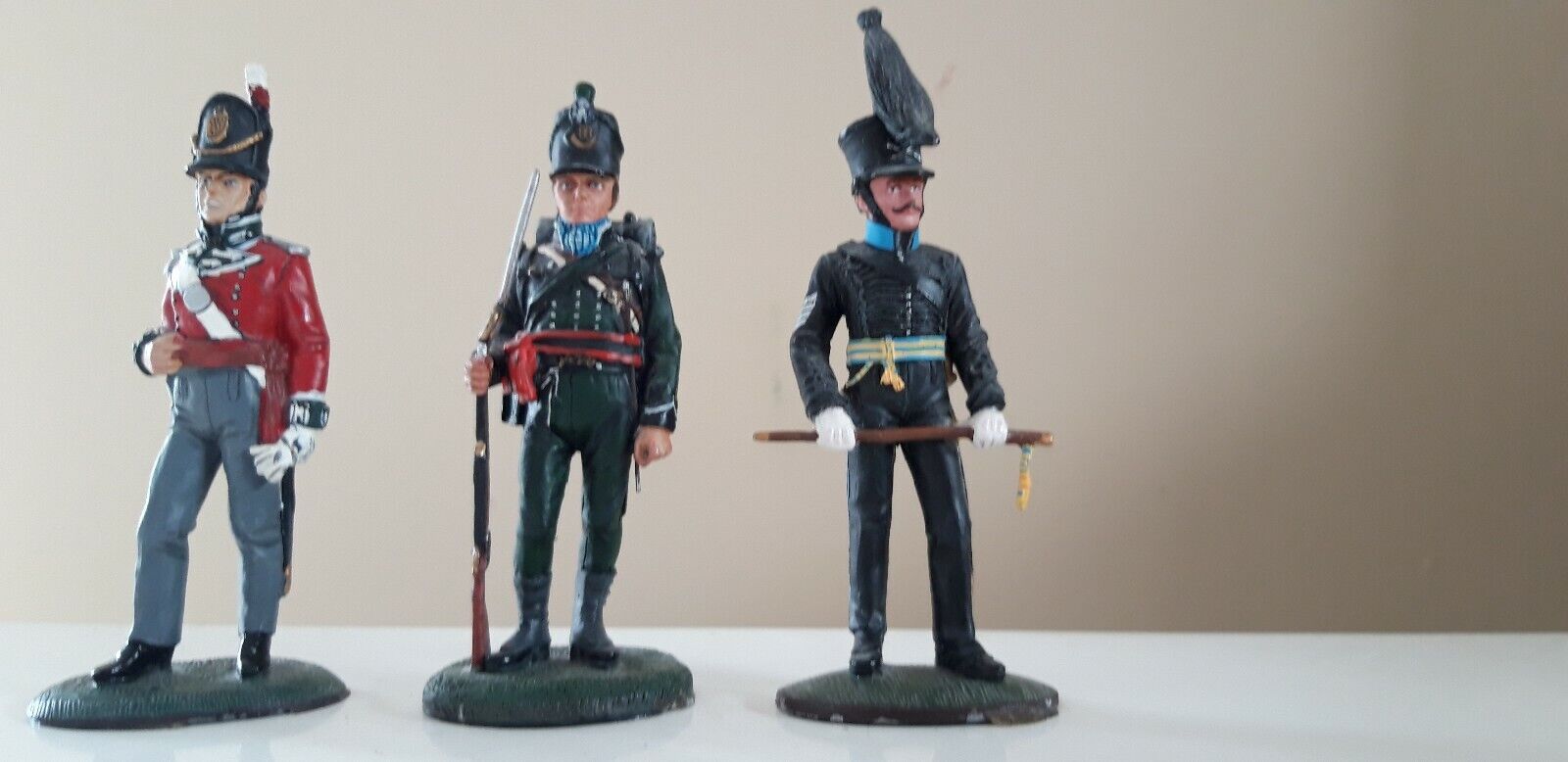 Del prado napoleonic wars waterloo 1:32 British infantry 95th – whiffo