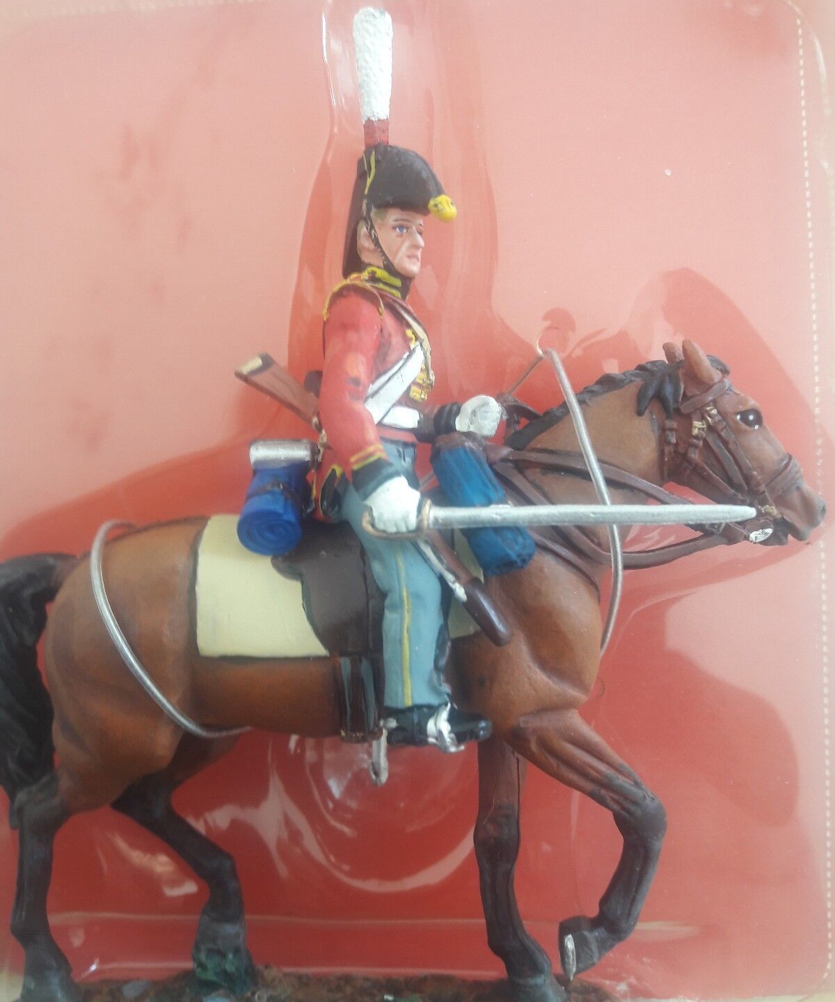 Del prado napoleonic wars waterloo 1:32 cavalry kings german dragoons ...
